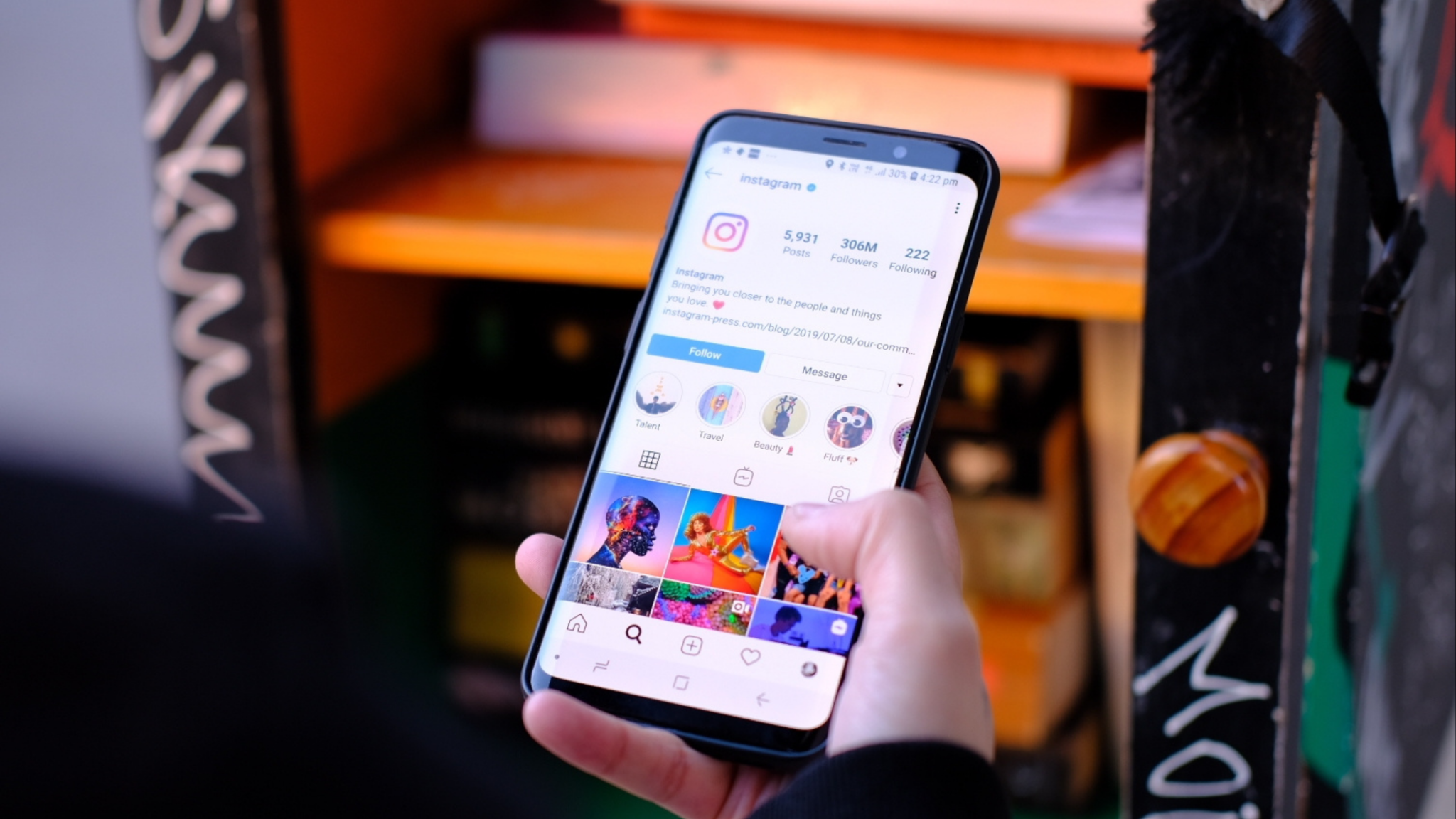 Facebook & Instagram Story and Reel Safe Zone Template