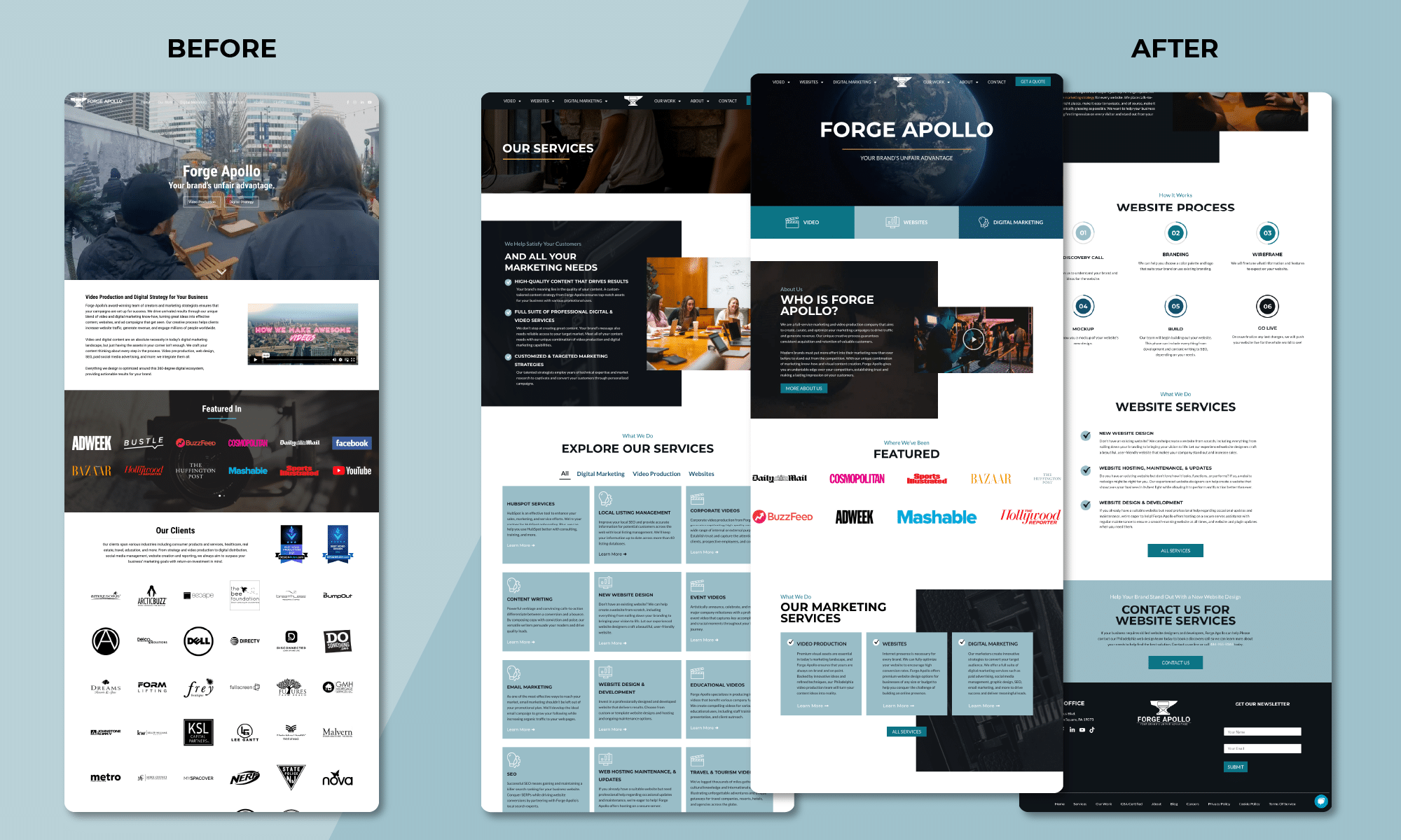 New Website for a Marketing Agency | Case Study